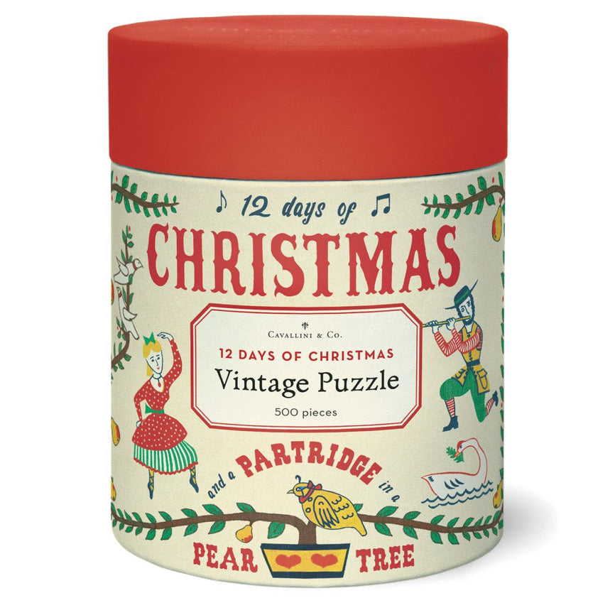 Puzzle | Twelve Days of Christmas | 500 Piece – The Savory Pantry